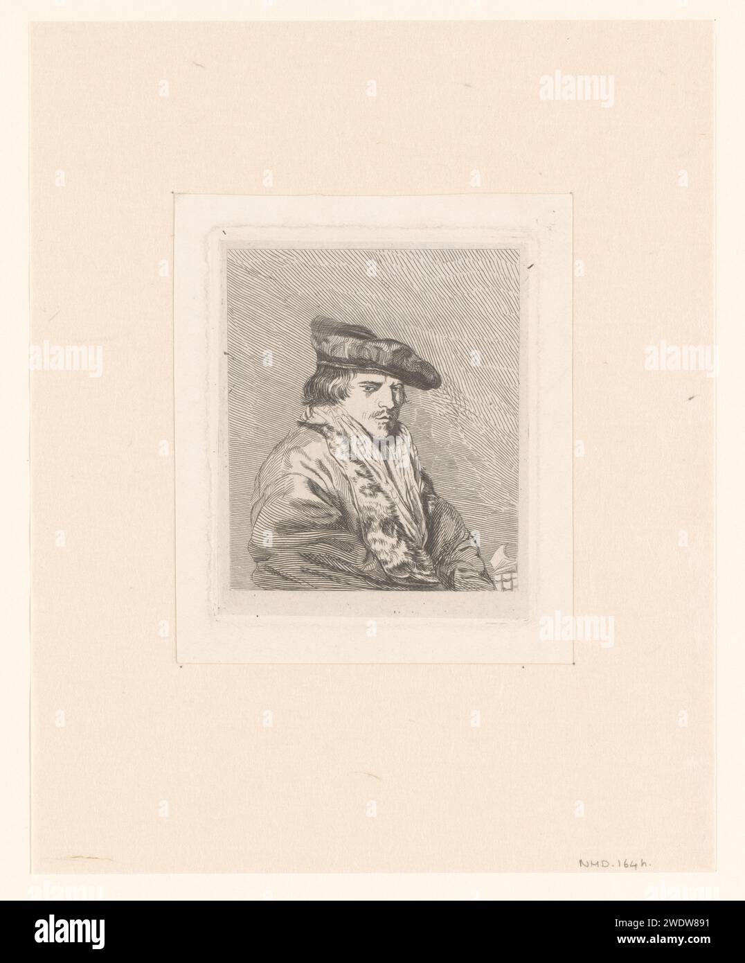 Young Man in A Velvet Cap (Petrus Sylvius?), Richard Girling, After ...