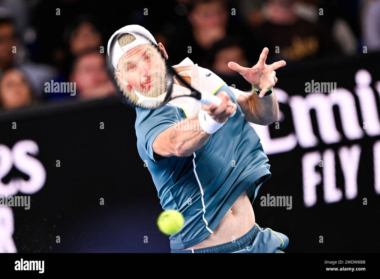 Paris, France. 20th Jan, 2024. Grigor Dimitrov of Bulgaria during the ...