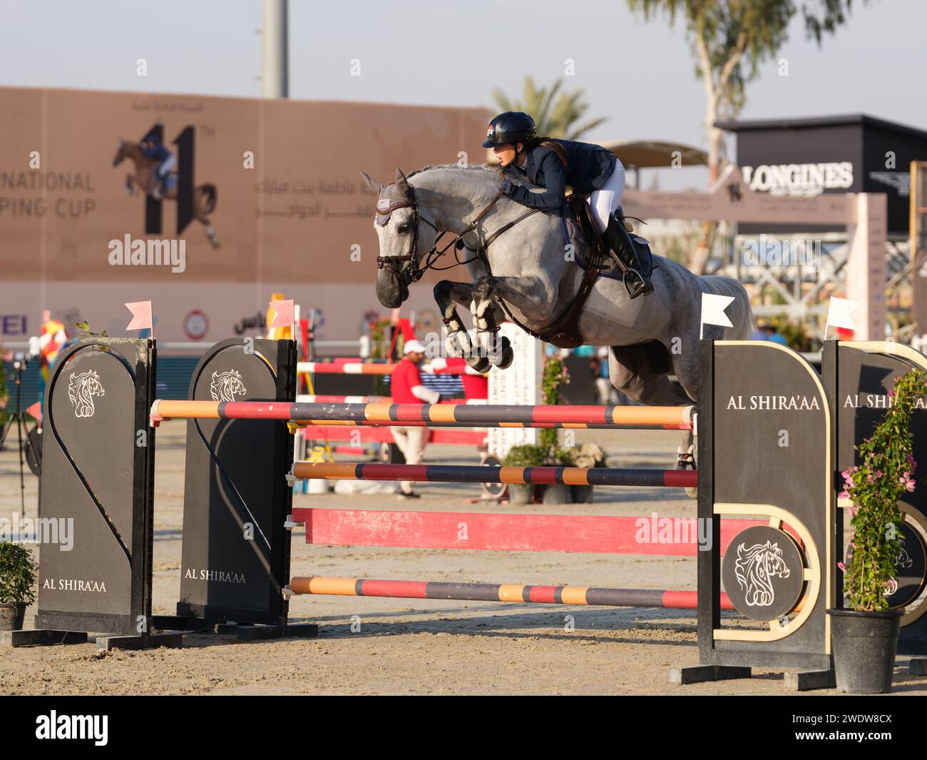 Al Maqam, United Arab Emirates. 21st Jan, 2024. Boushra Al Assad of ...