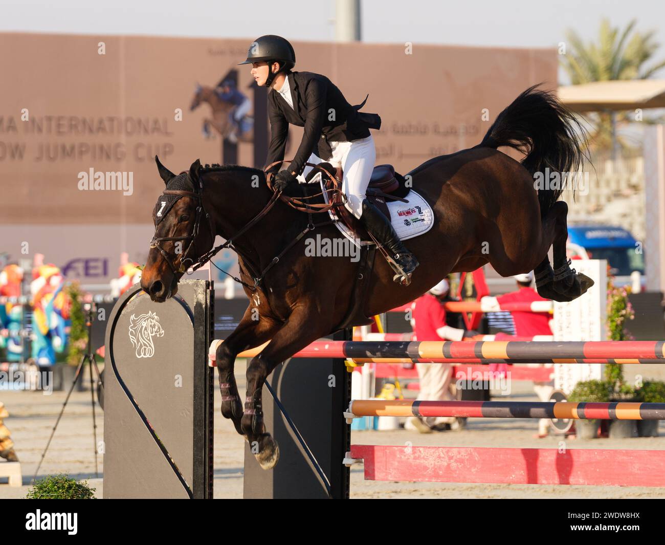 Al Maqam, United Arab Emirates. 21st Jan, 2024. Lauren Caroline of ...