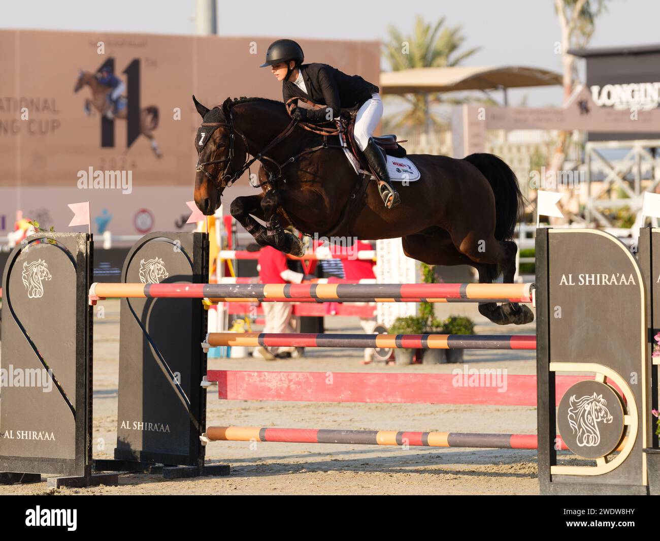 Al Maqam, United Arab Emirates. 21st Jan, 2024. Lauren Caroline of ...
