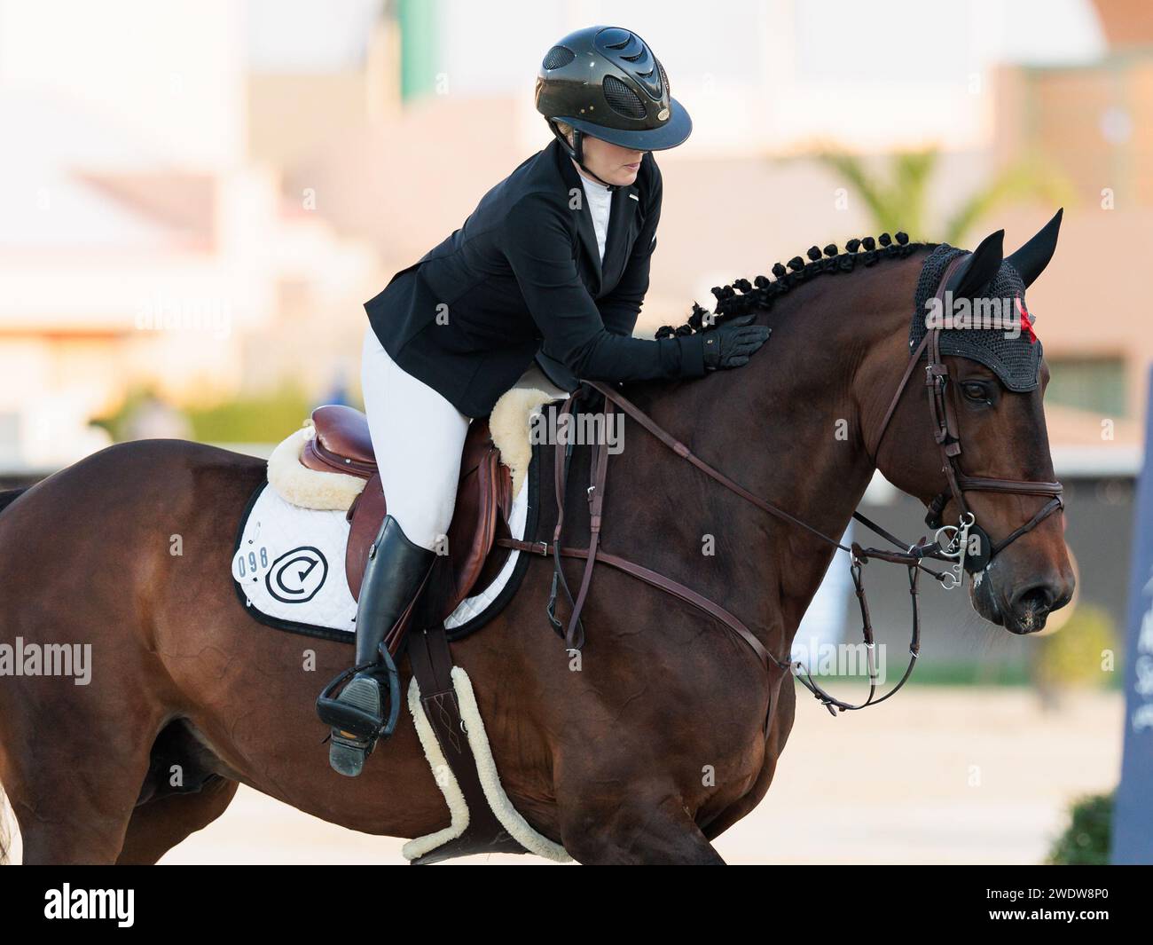 Al Maqam, United Arab Emirates. 21st Jan, 2024. Chloe Vranken of ...