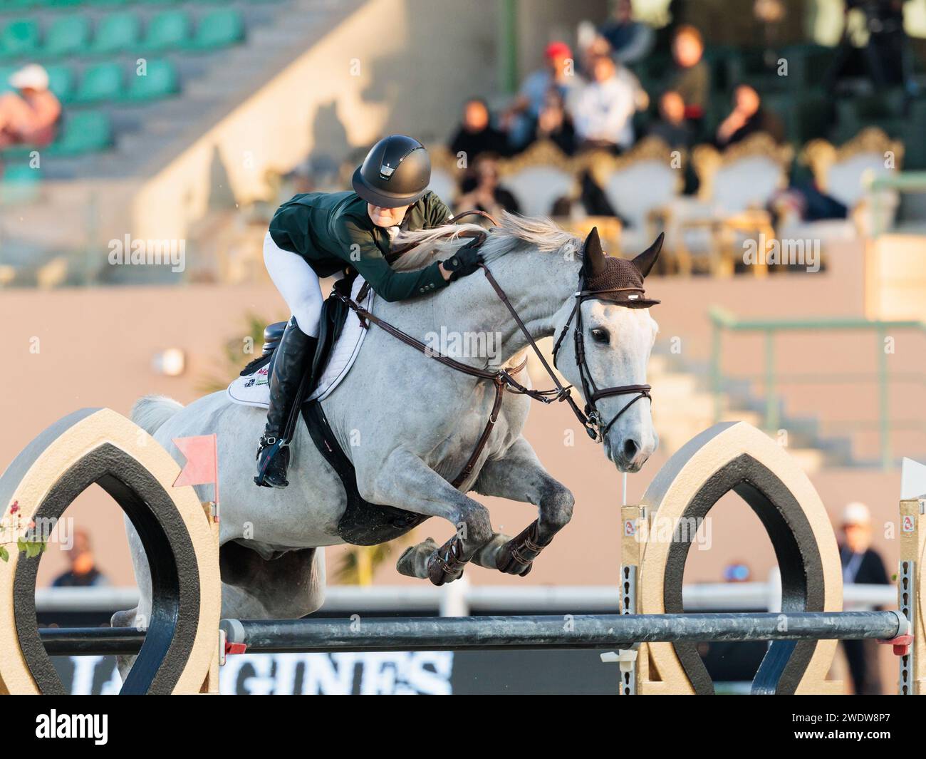 Al Maqam, United Arab Emirates. 21st Jan, 2024. Eve McCoy of United ...