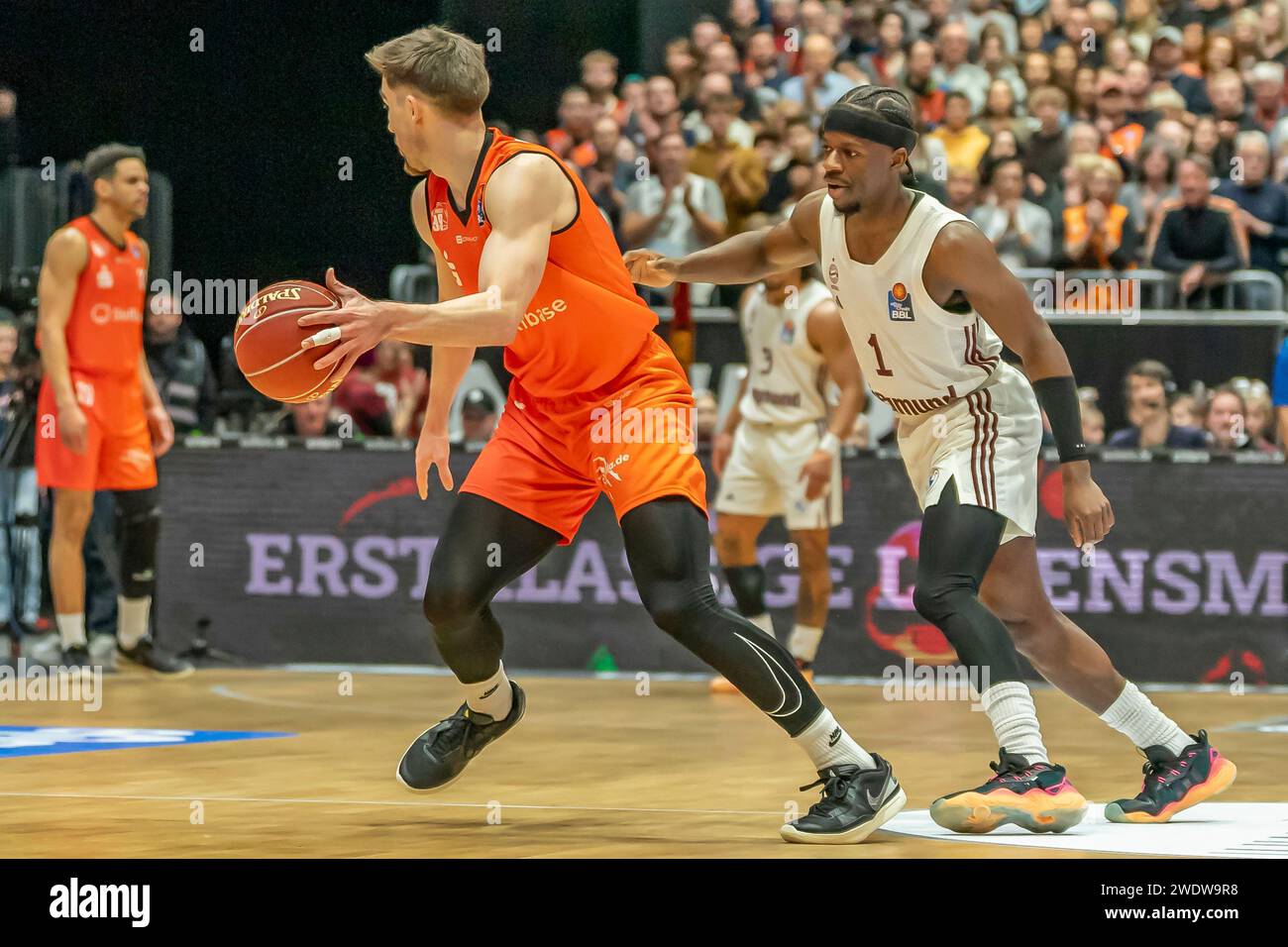 Chemnitz, Deutschland 21. Januar 2024: 1.BBL - 2023/2024 - Niners ...