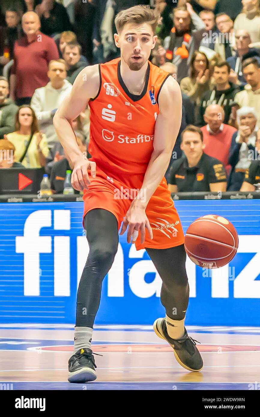 Chemnitz, Deutschland 21. Januar 2024: 1.BBL - 2023/2024 - Niners ...