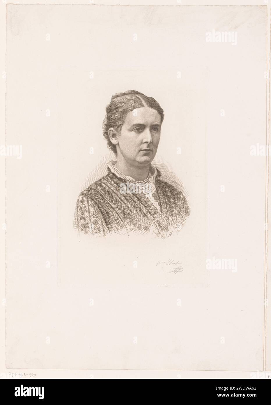 Portrait of Maria von Hohenzollern-Sigmaringen, Jean Baptiste Pierre ...