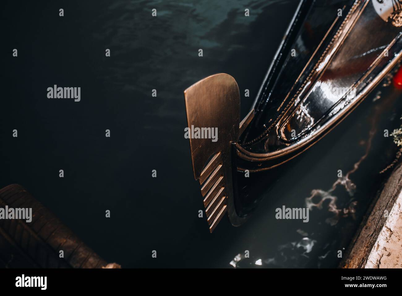 the front of the gondola. High quality photo Stock Photo - Alamy