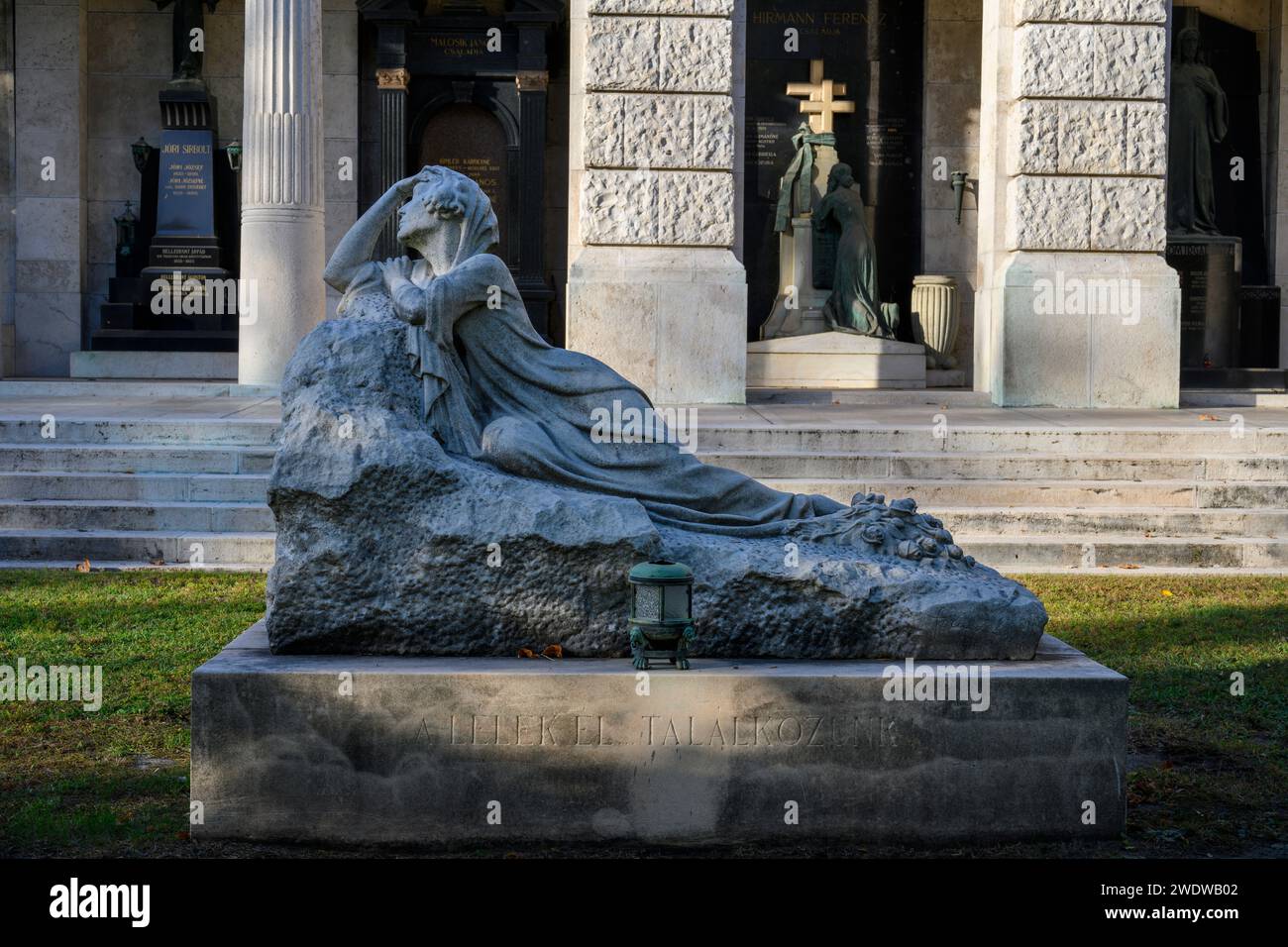 Kerepesi Cemetery Fiume Road National Graveyard Budapest, Hungary Founded in 1847, a national ...