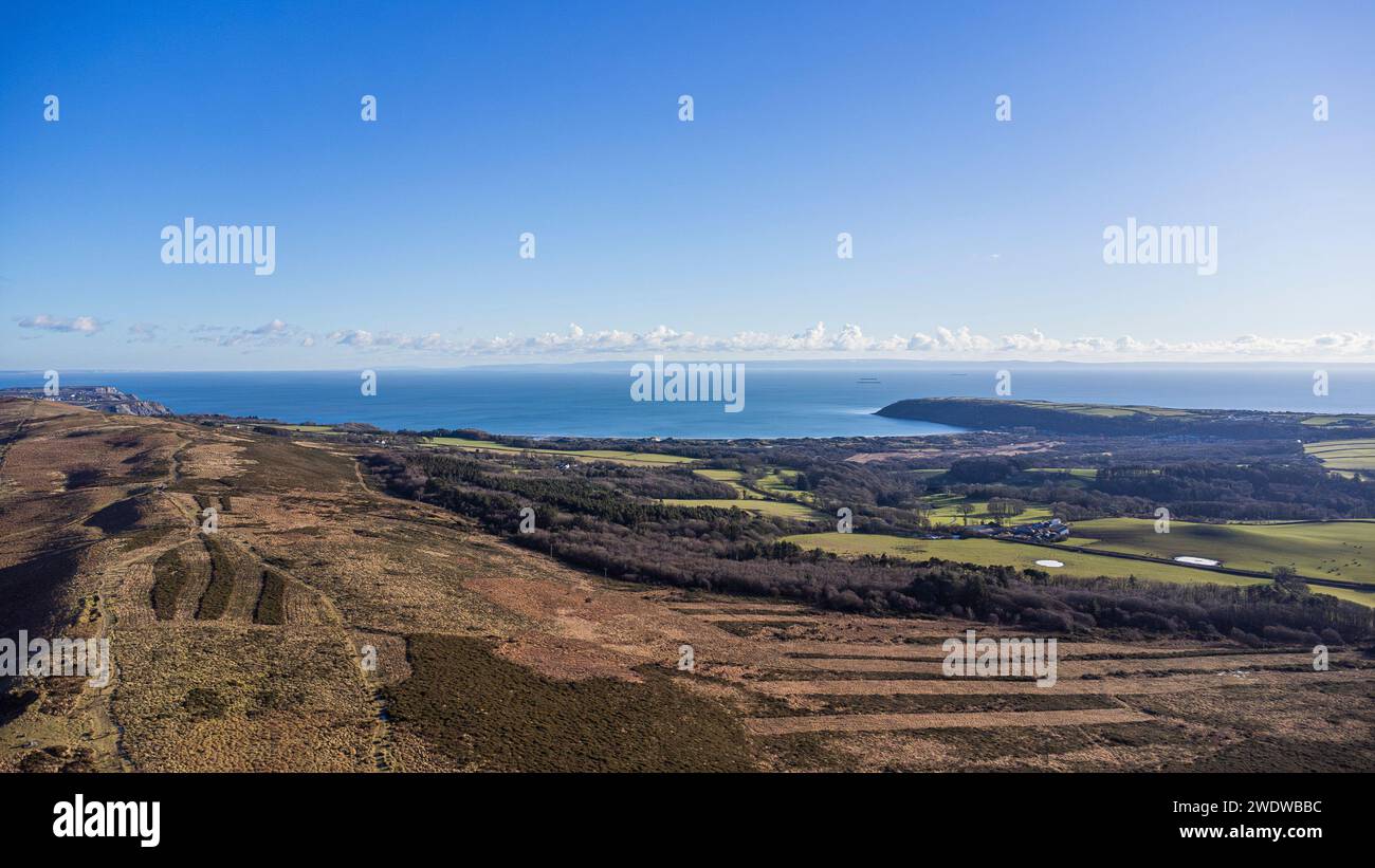 Cefn Bryn Moors on the Gower Peninsula, South Wales, UK: Philip Roberts ...