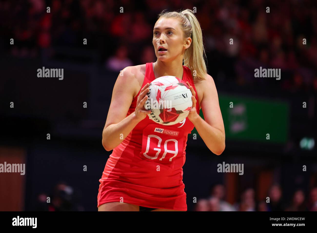 21st January 2024; OVO Wembley Arena, London, England; Vitality Netball Nations Cup London Day 2 ...
