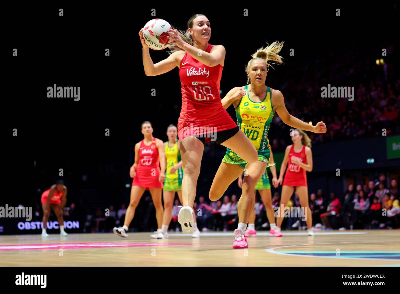 21st January 2024; OVO Wembley Arena, London, England; Vitality Netball ...