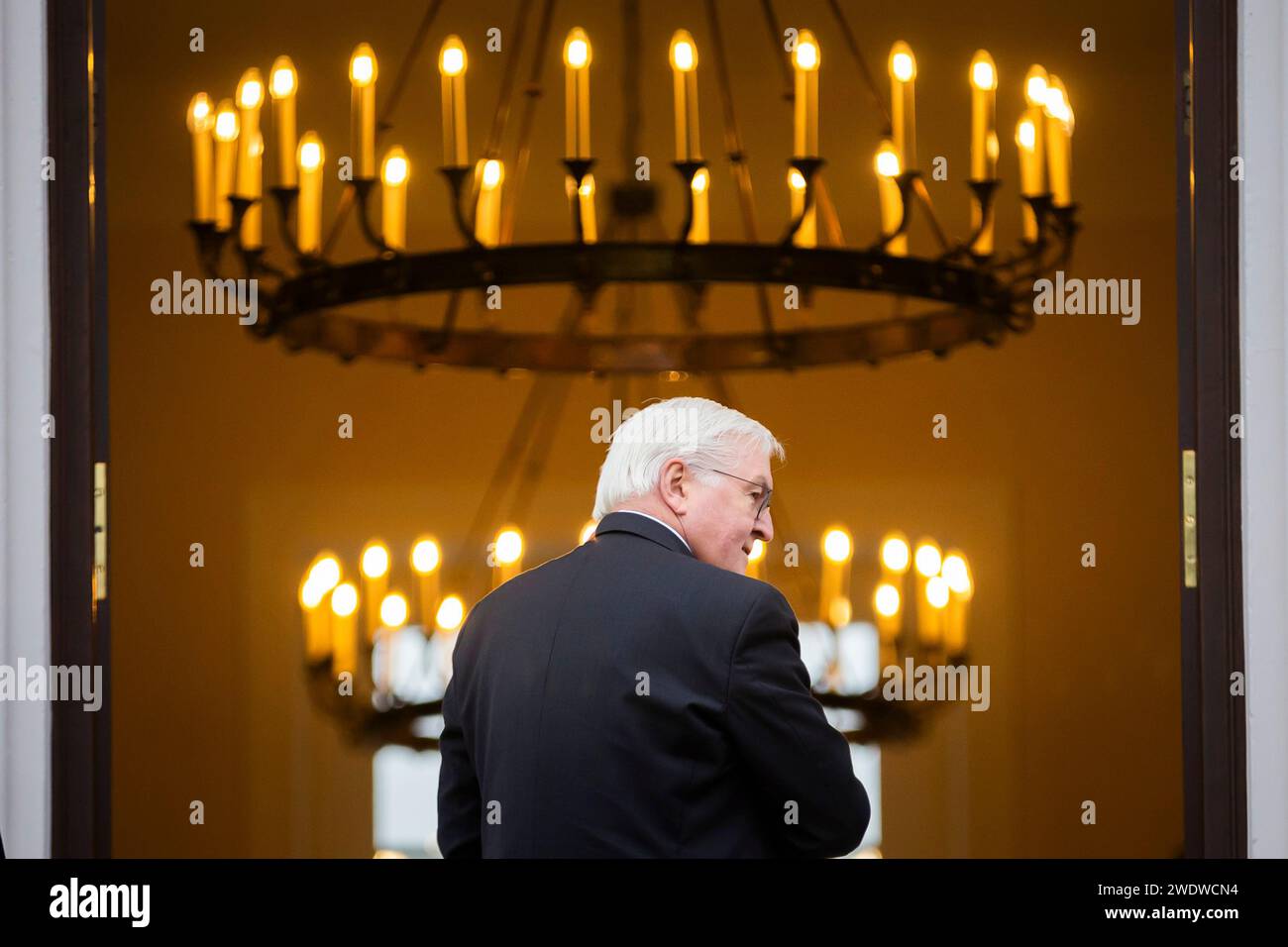 Berlin, Germany. 22nd Jan, 2024. Federal President Frank-Walter ...