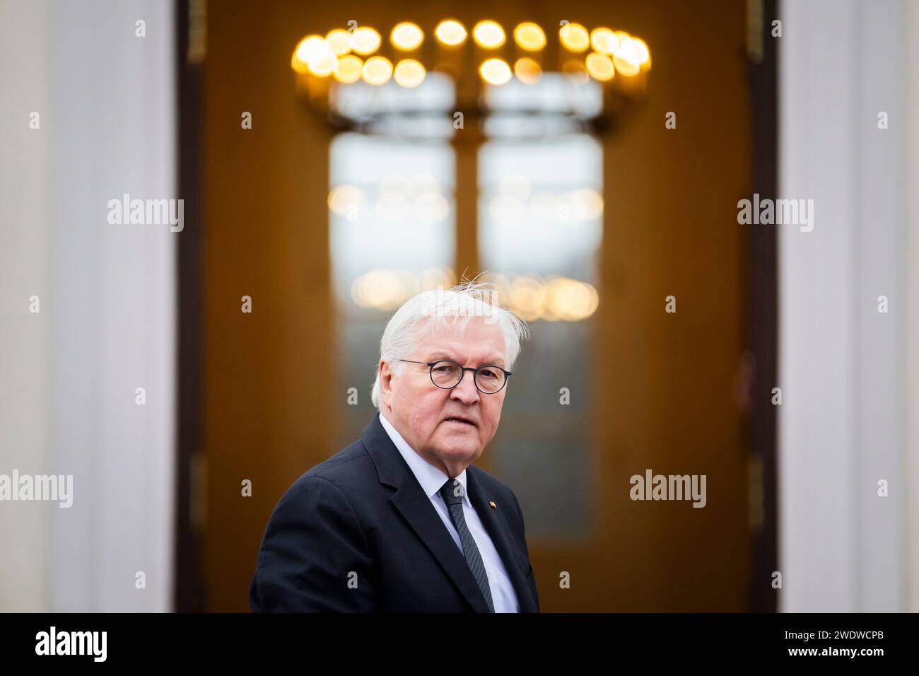 Berlin, Germany. 22nd Jan, 2024. Federal President Frank-Walter ...
