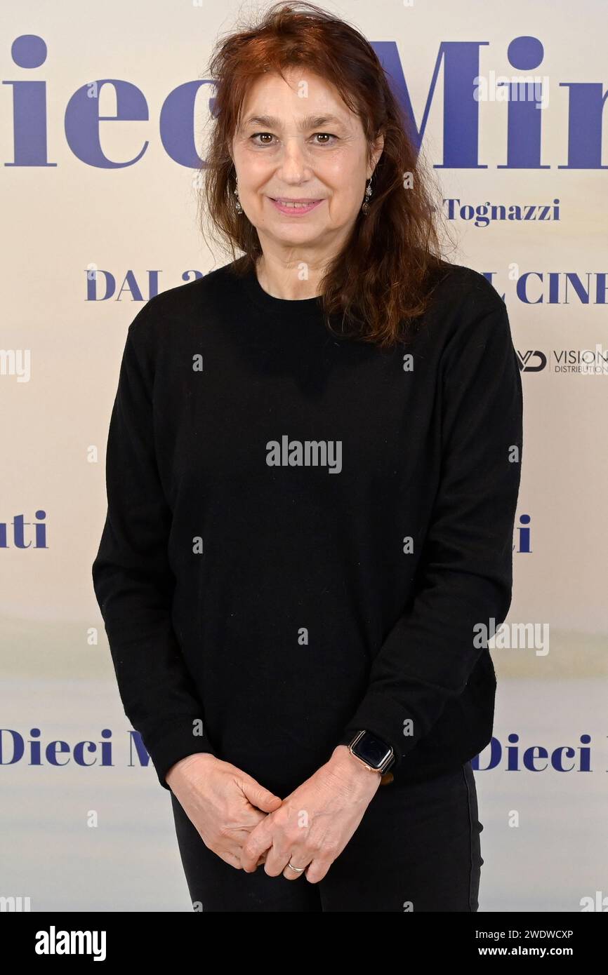 Rome, Italy. 22nd Jan, 2024. Francesca Archibugi attends the photocall ...