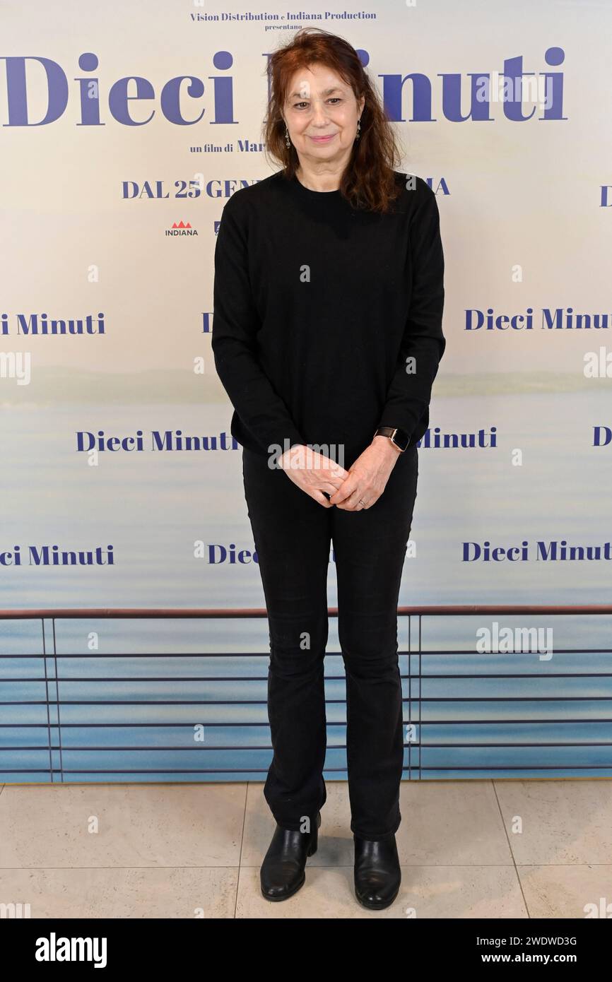 Rome, Italy. 22nd Jan, 2024. Francesca Archibugi attends the photocall ...