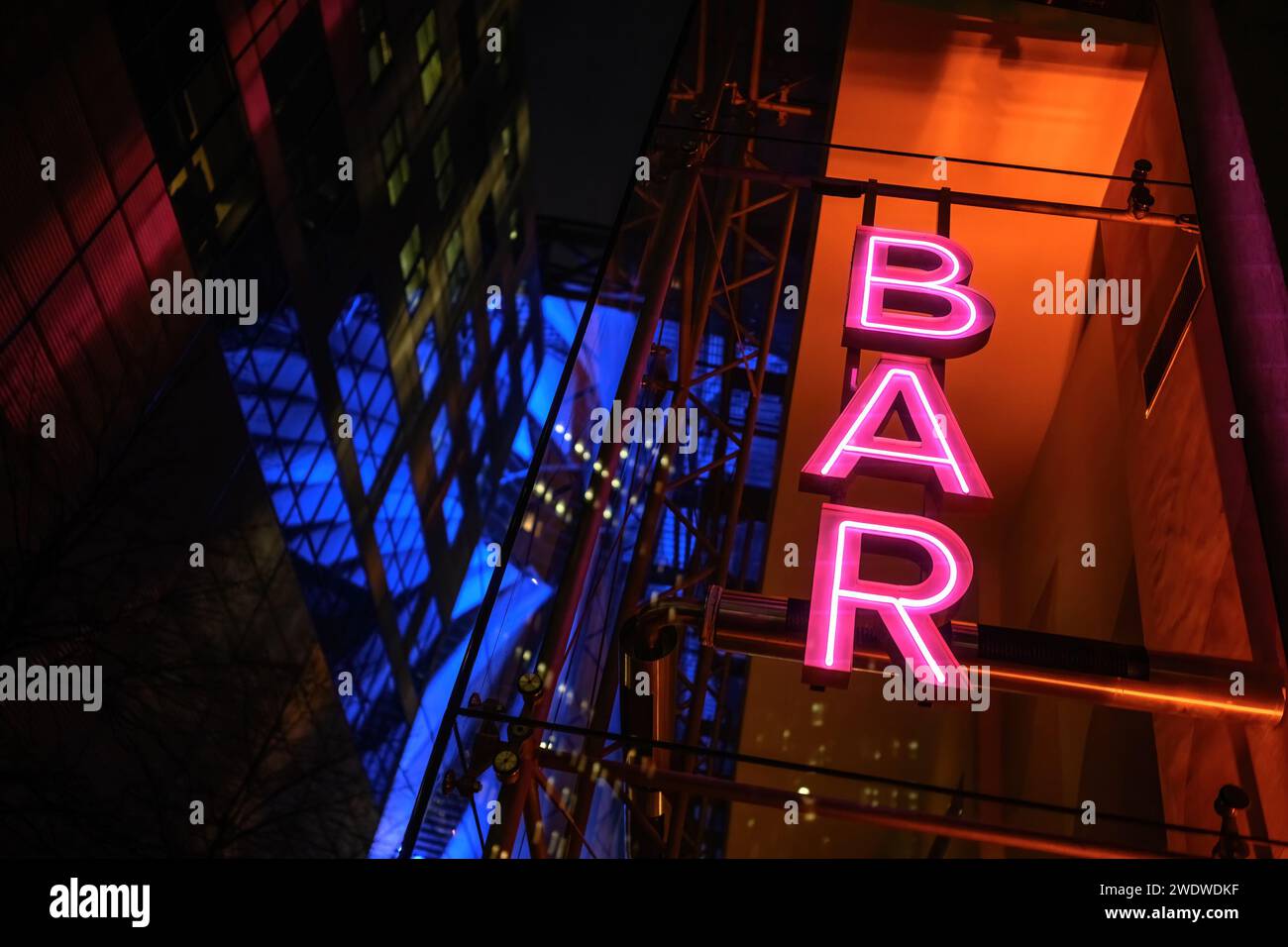 Bar lightning hi-res stock photography and images - Alamy