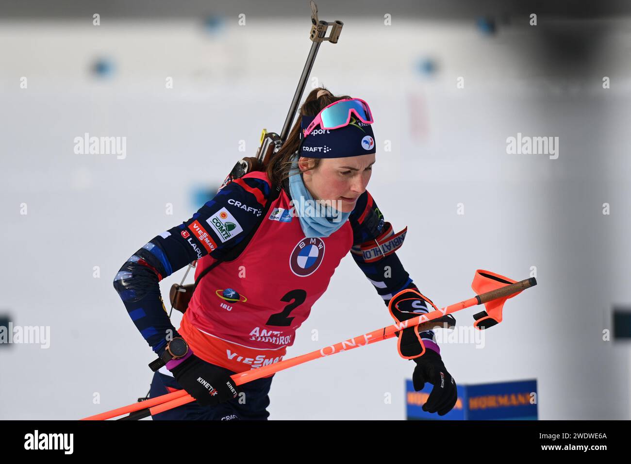 BRAISAZ-BOUCHET Justine (FRA) during IBU Biathlon World Cup 2024 ...