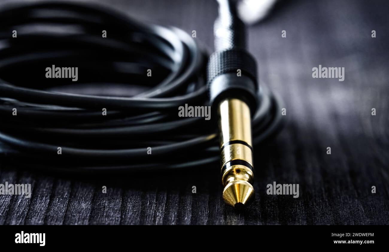 Mini jack connector hi-res stock photography and images - Alamy