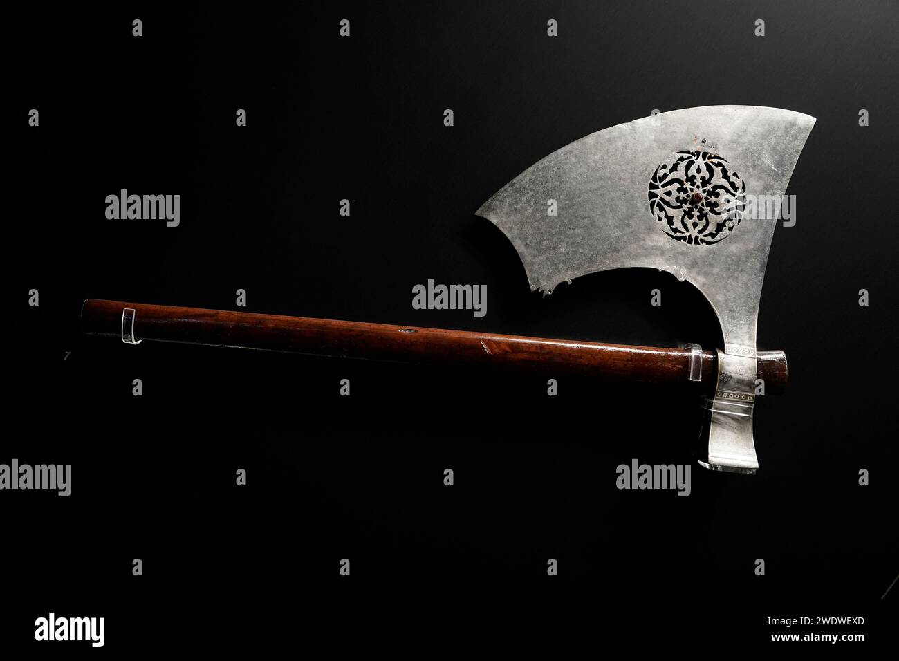 ISTANBUL - TURKEY - JANUARY 5 2024 - War Axe part of the Topkapi Palace ...