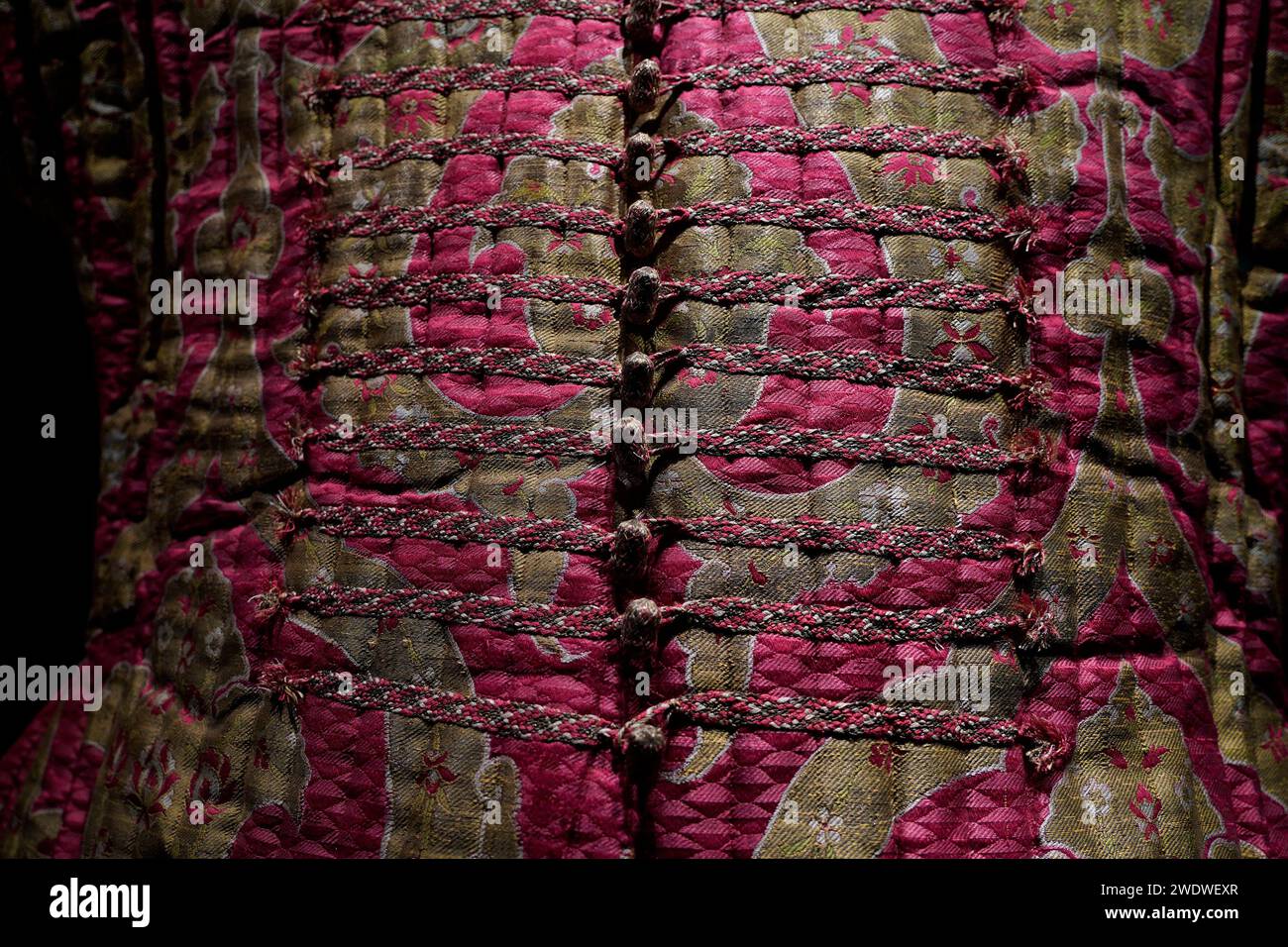 ISTANBUL - TURKEY - JANUARY 5 2024 - Cerimonial Kaftan at the imperial ...