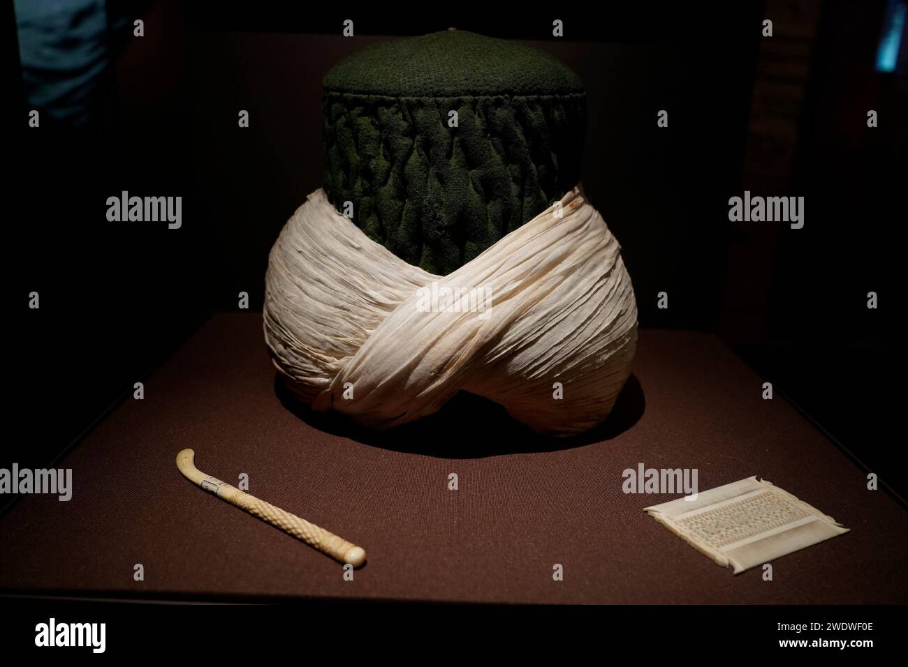 ISTANBUL - TURKEY - JANUARY 5 2024 - Cerimonial Kaftan at the imperial ...