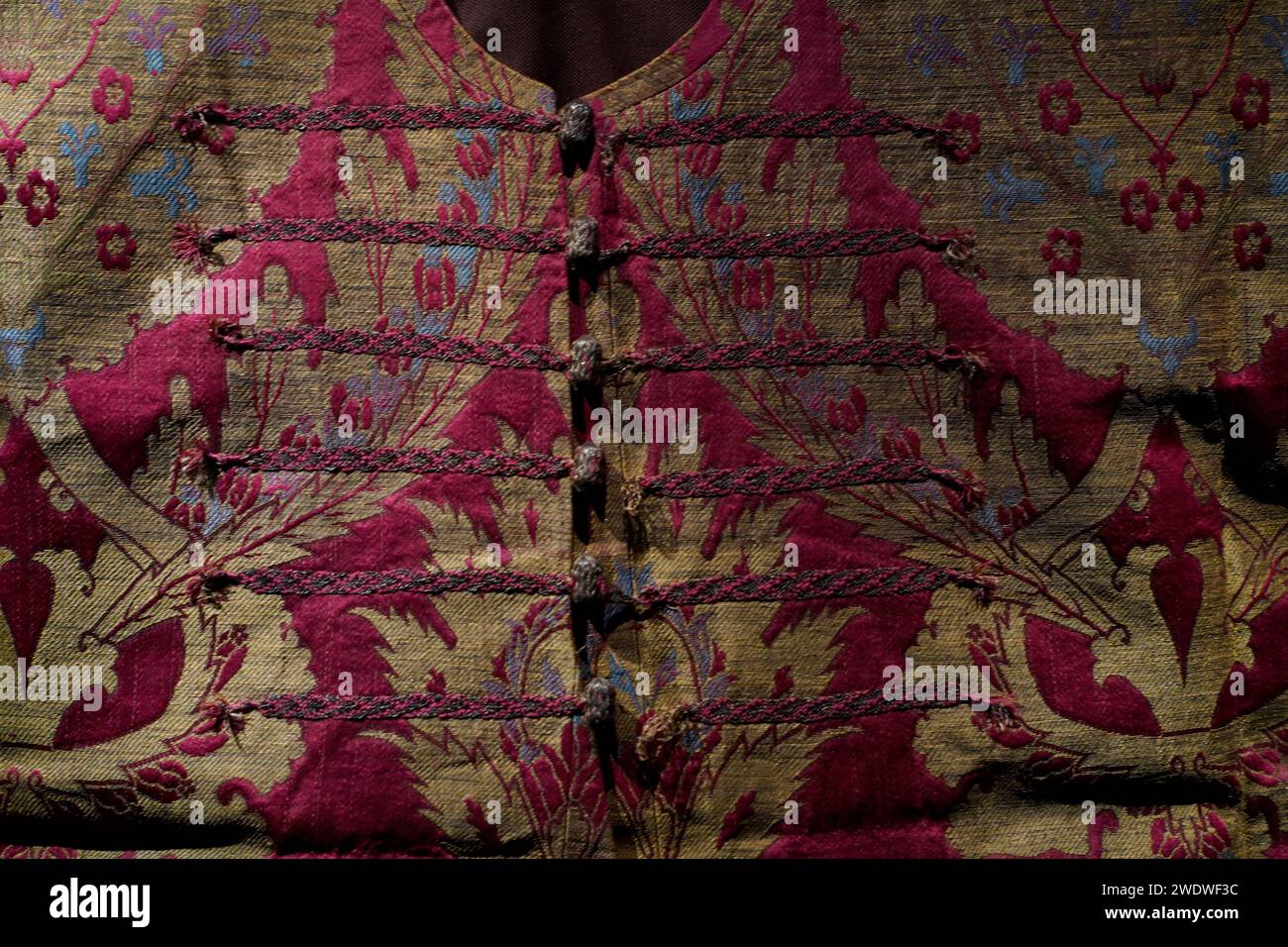 ISTANBUL - TURKEY - JANUARY 5 2024 - Cerimonial Kaftan at the imperial ...