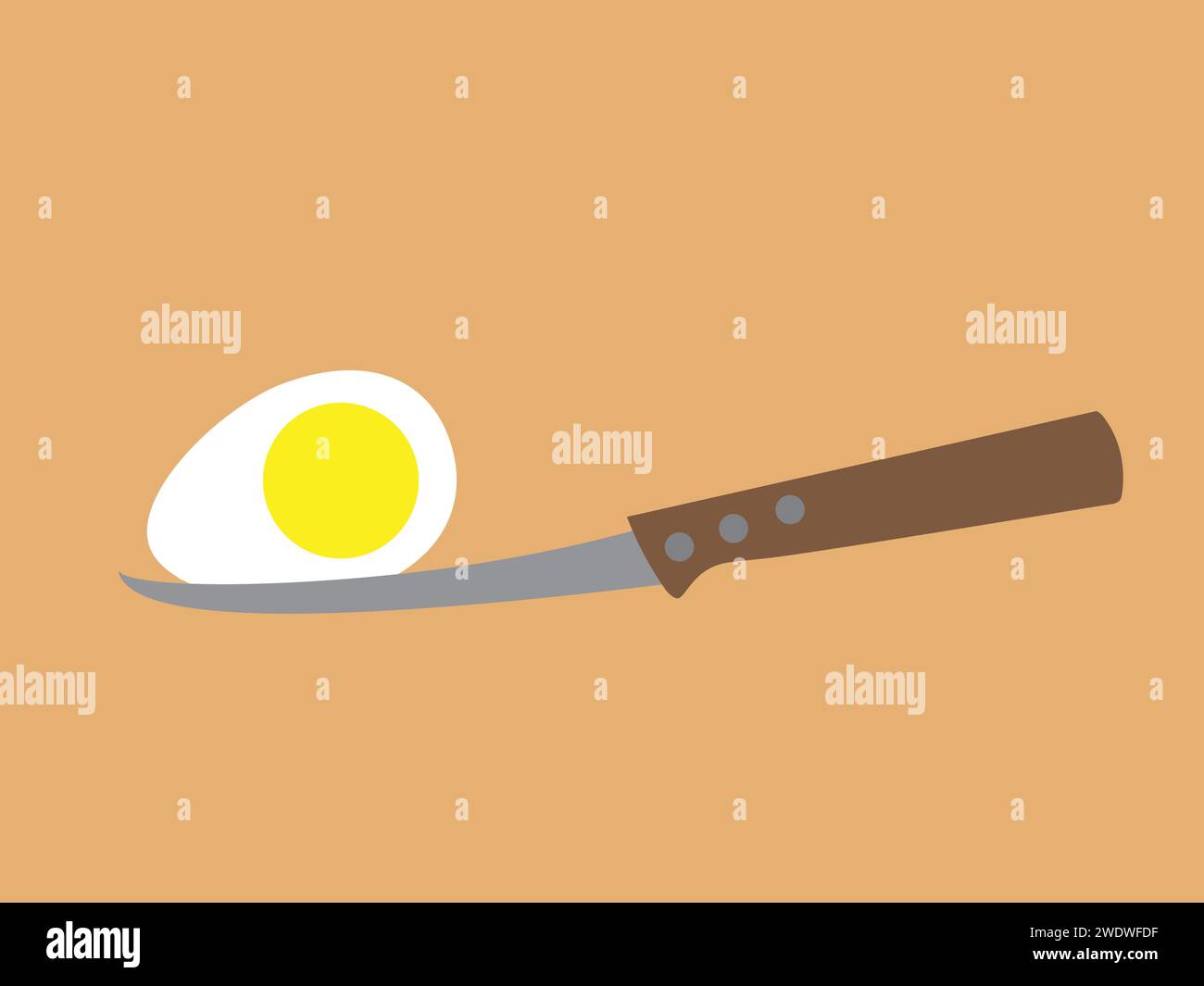 Egg boiled egg Stock Vector Images - Alamy