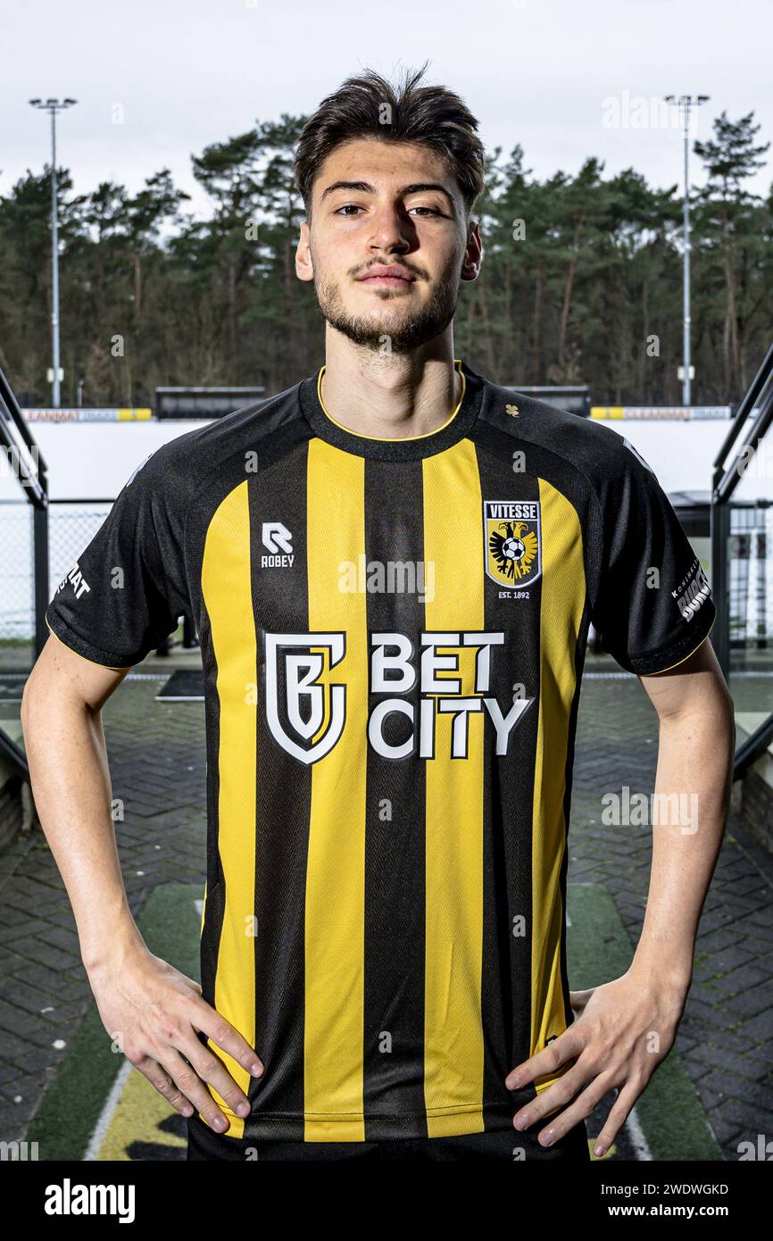 Arnhem, Nederland. 22nd Jan, 2024. ARNHEM, 21-01-2024, Sportcentrum ...