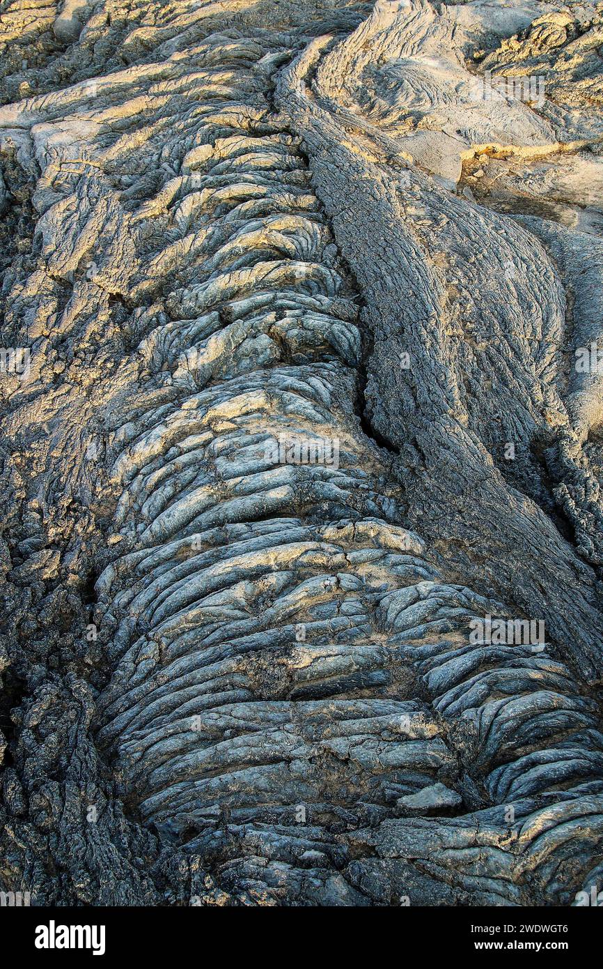 Volcano and lava landscape in the Danakil Desert, Ethiopia The Danakil ...
