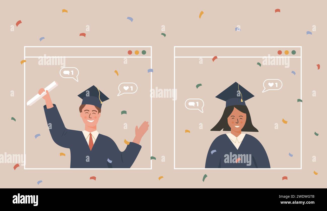 Asian man having video Stock Vector Images - Alamy