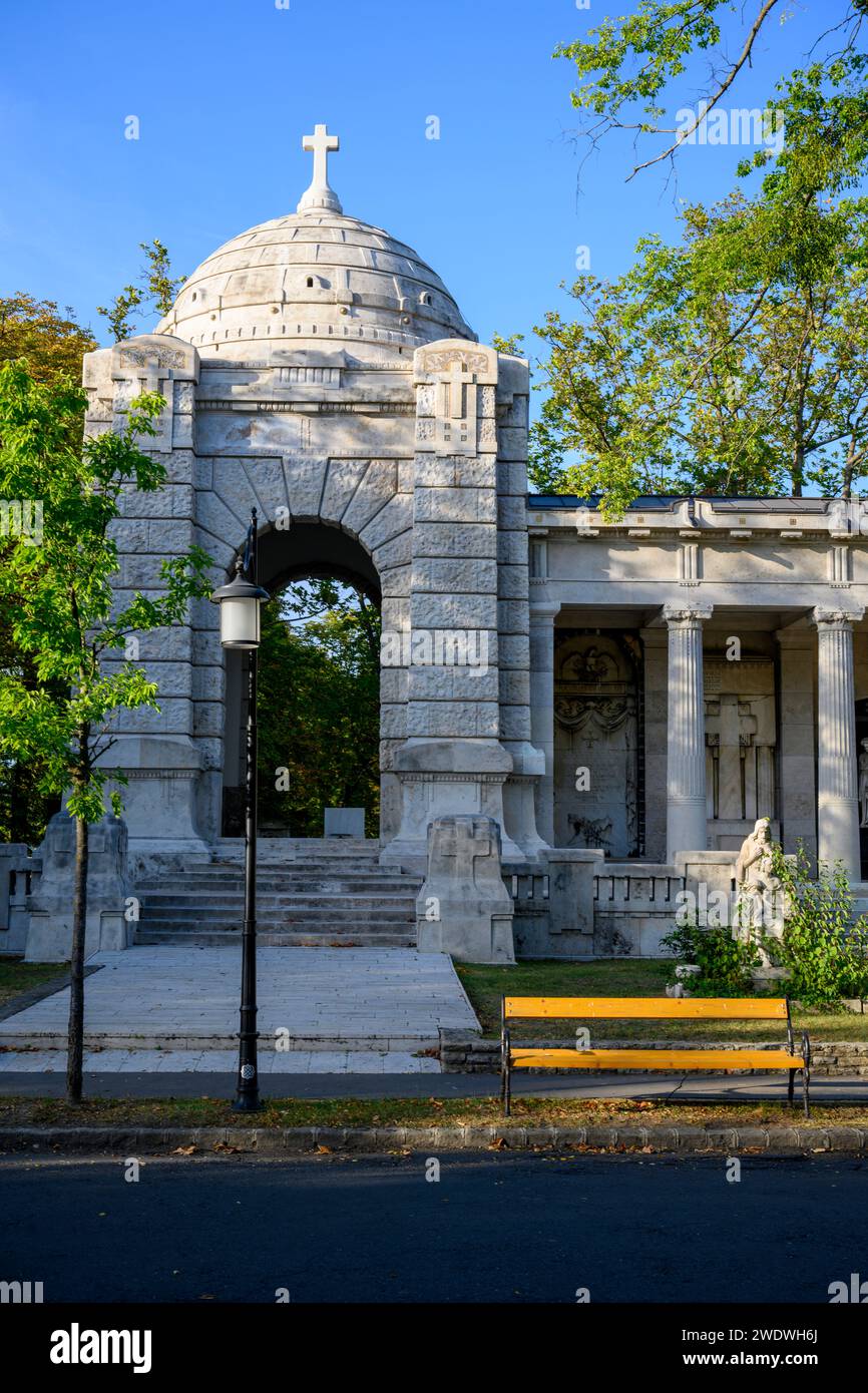 Kerepesi Cemetery Fiume Road National Graveyard Budapest, Hungary Founded in 1847, a national ...