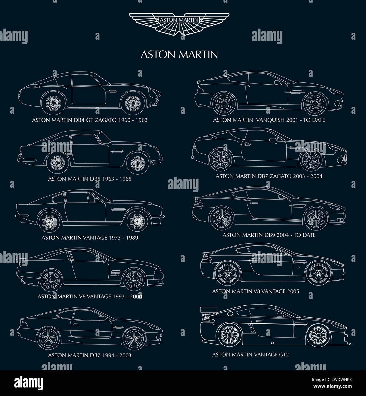 James bond car Stock Vector Images - Alamy