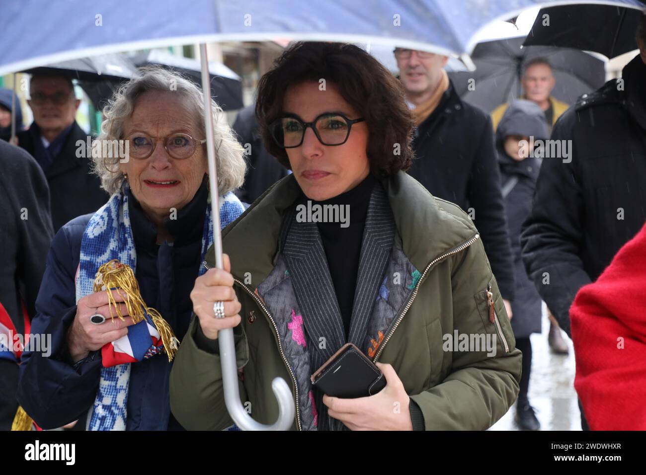 Nontron, France. 22nd Jan, 2024. © PHOTOPQR/SUD OUEST/Stéphane Klein ...