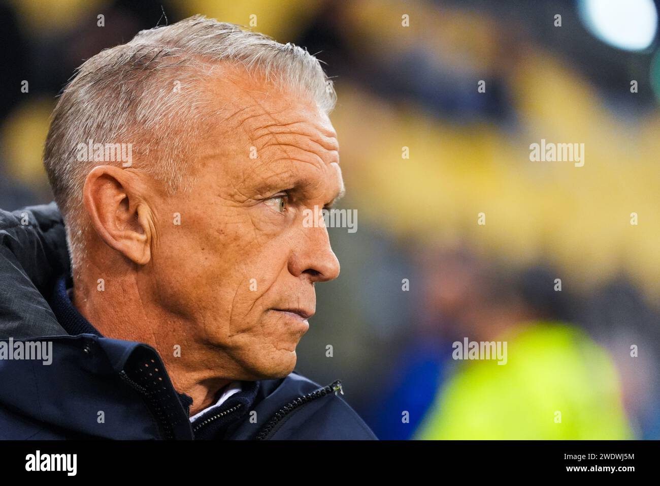 Arnhem - Vitesse Coach Edward Sturing during the Eredivisie match ...