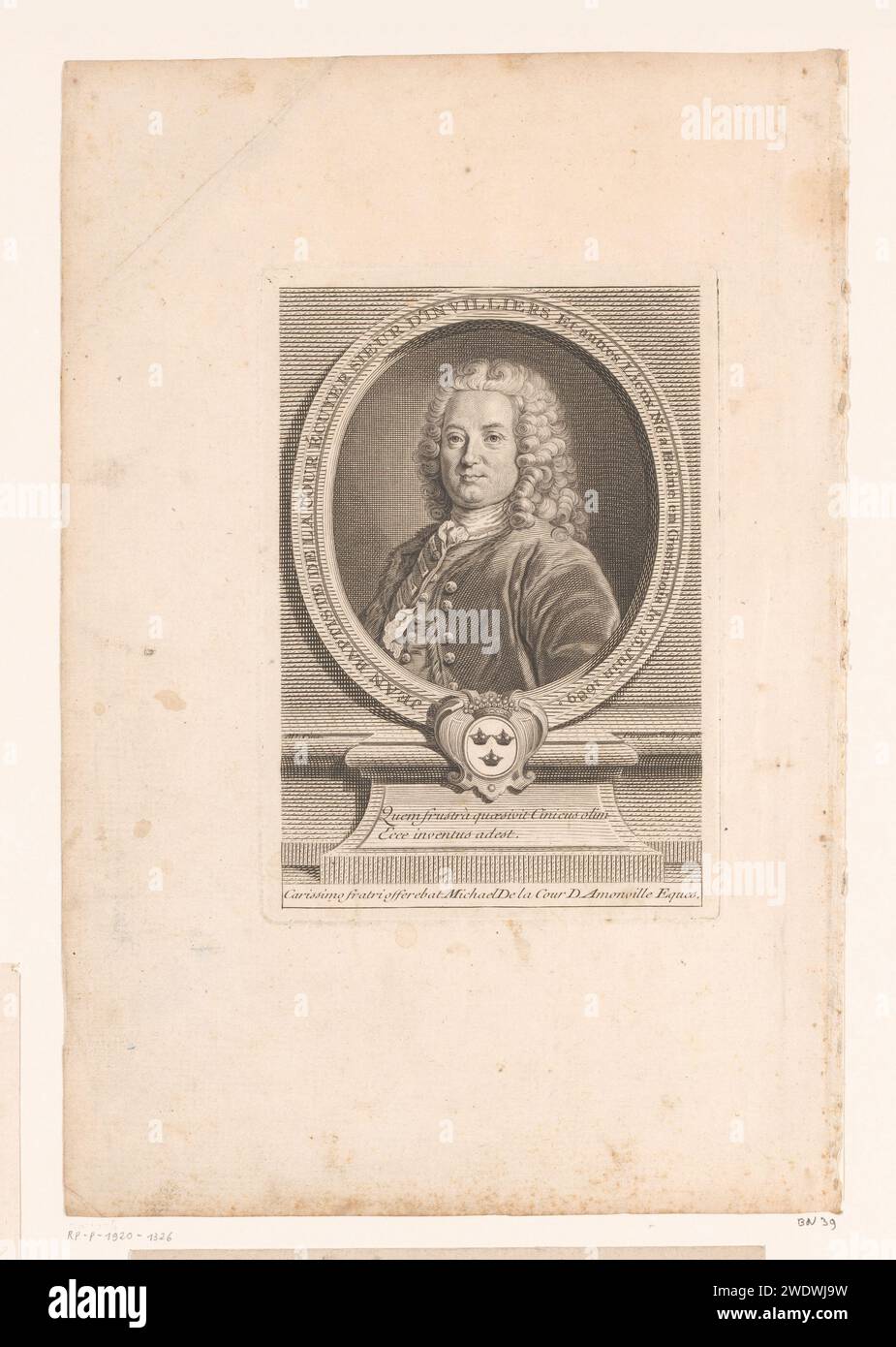 Portret van Jean Baptiste de la Court, Etienne Ficquet, After ...