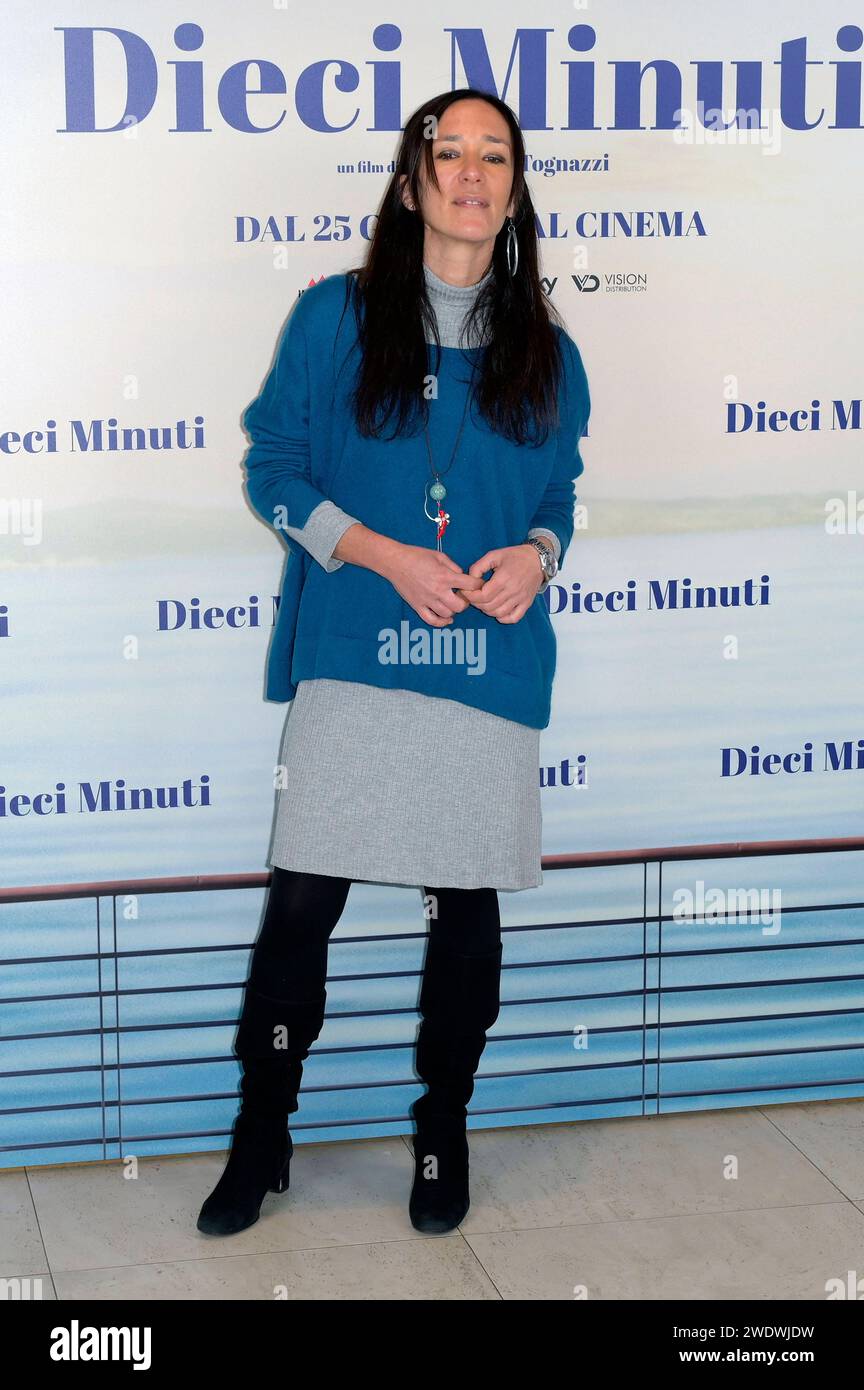 Chiara Gamberale beim Photocall zum Kinofilm Dieci minuti im Cinema ...
