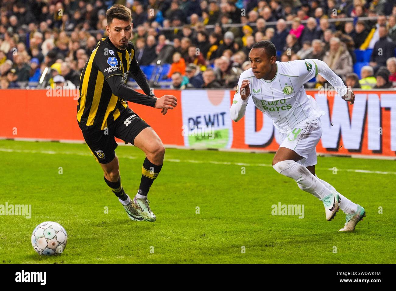 Arnhem, The Netherlands. 21st Jan, 2024. Arnhem - Dominik Oroz of ...