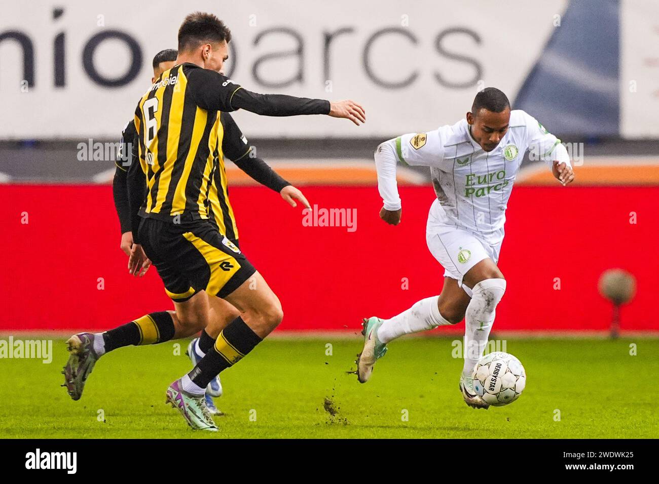 Arnhem, The Netherlands. 21st Jan, 2024. Arnhem - Dominik Oroz of ...