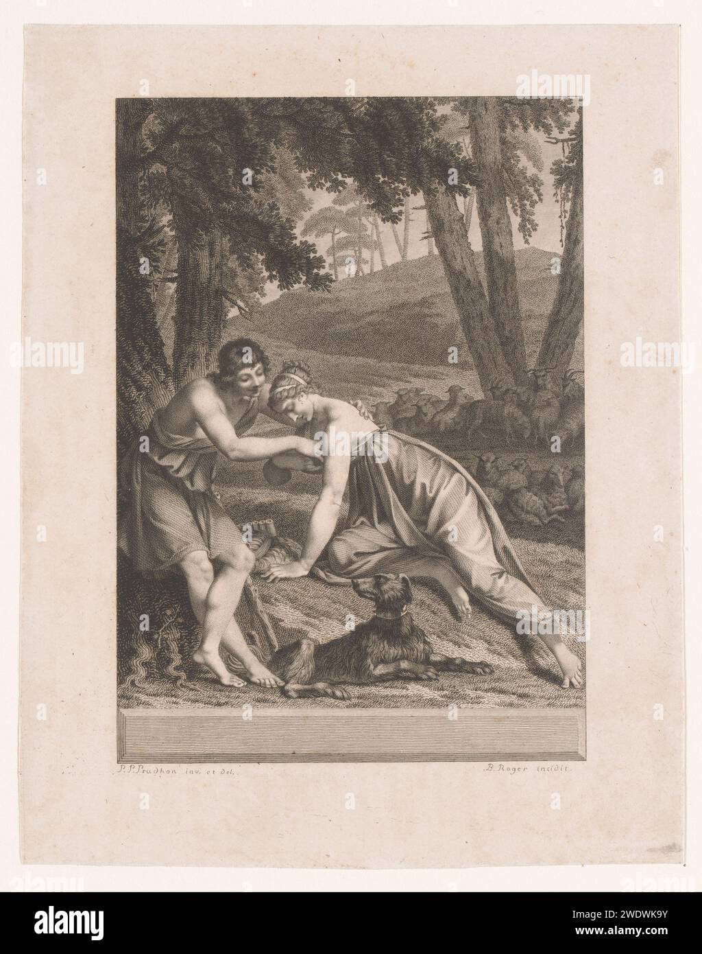 Daphnis etching hi-res stock photography and images - Alamy