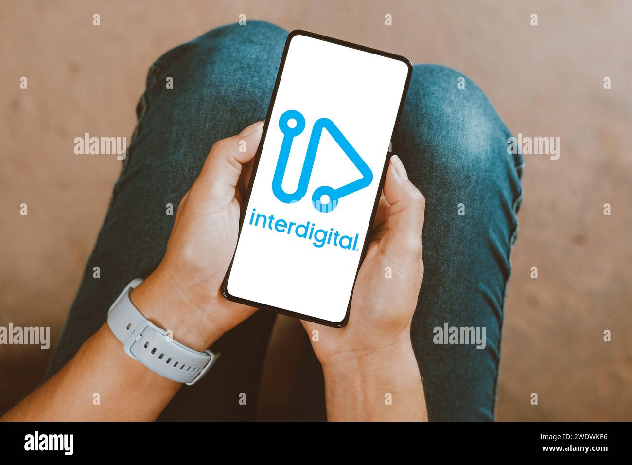 Interdigital logo hi-res stock photography and images - Alamy