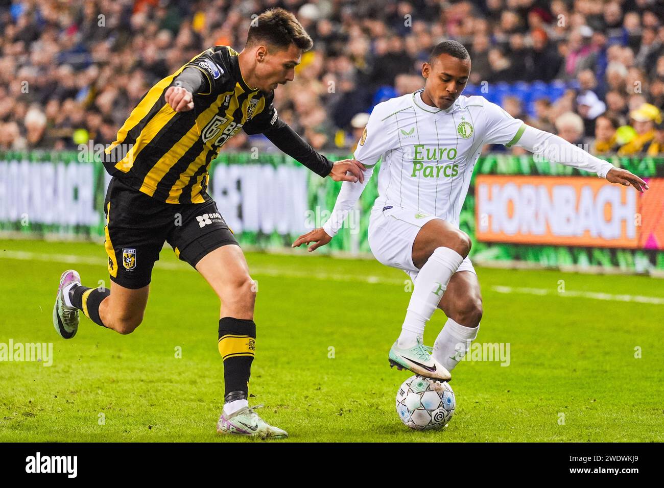 Arnhem, The Netherlands. 21st Jan, 2024. Arnhem - Dominik Oroz of ...