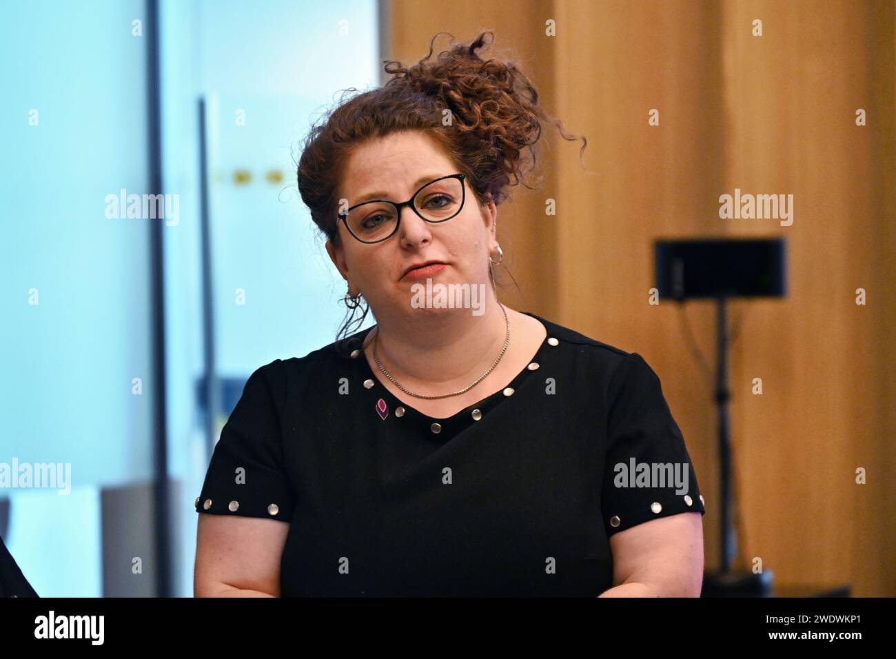 London, UK. 22nd Jan, 2024. Singer Rachel Weston performs at The annual ...