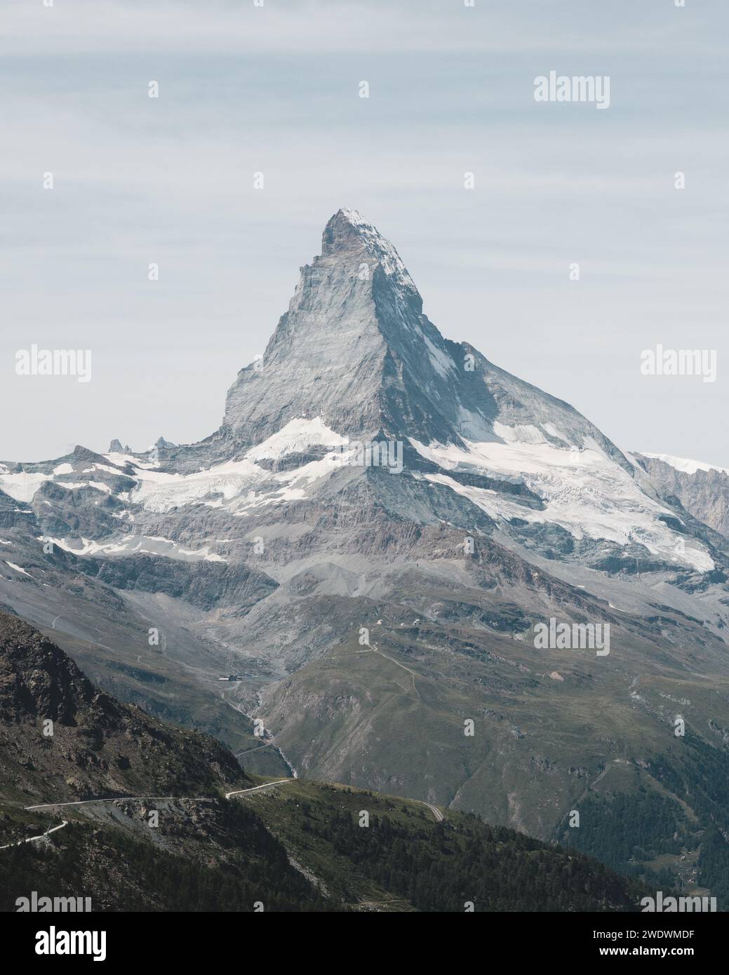 View of the Matterhorn, Zermatt, Switzerland Stock Photo - Alamy