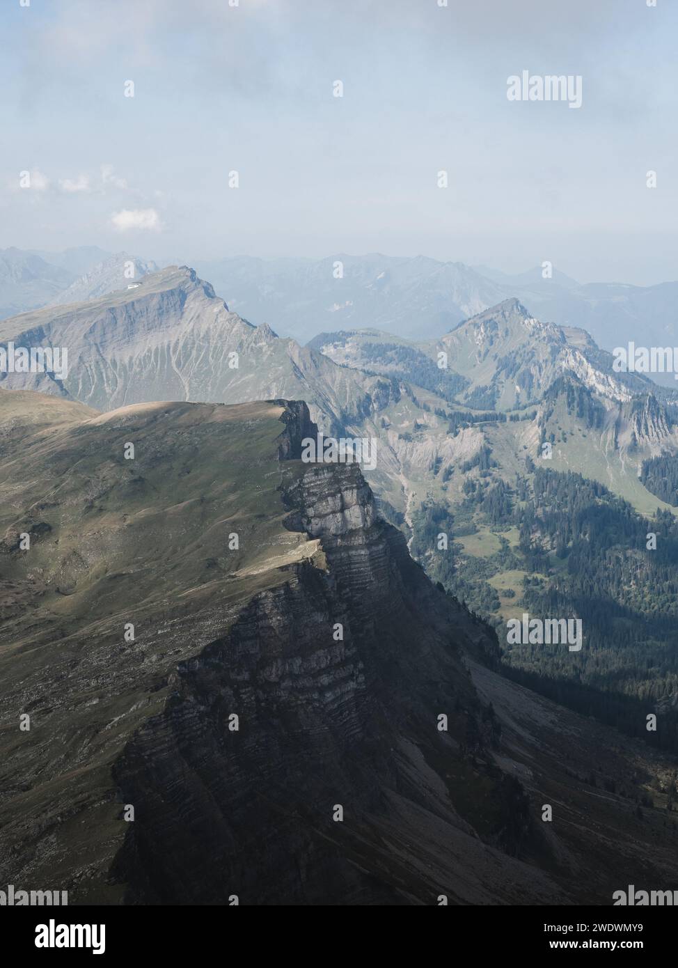 View from Hohen Ifen, Kleinwalsertal, Austria Stock Photo - Alamy