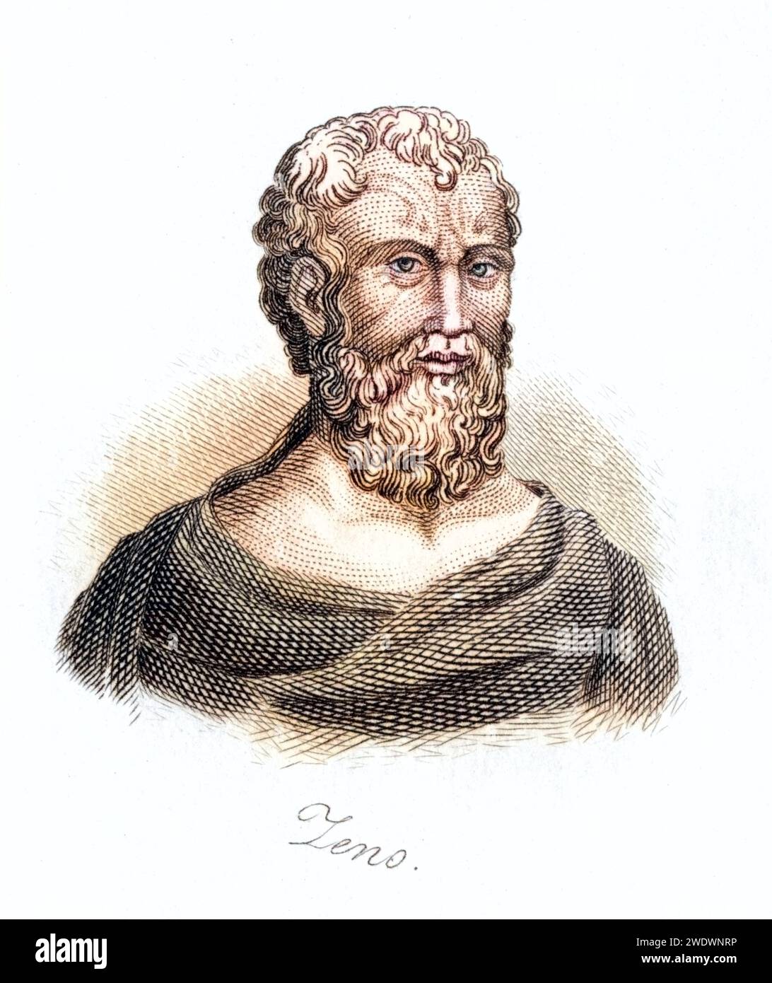 Zenon von Citium, 336-264. Philosoph aus Zypern. Begründer der ...