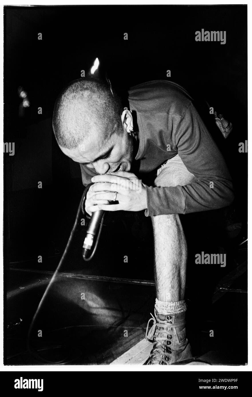 Heitham Al-Sayed of Senser playing live at Cardiff University, Cardiff ...