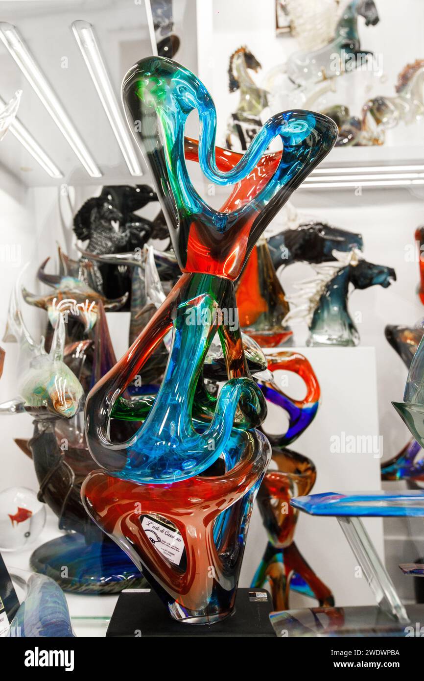 Colorful display glass art hi-res stock photography and images - Alamy