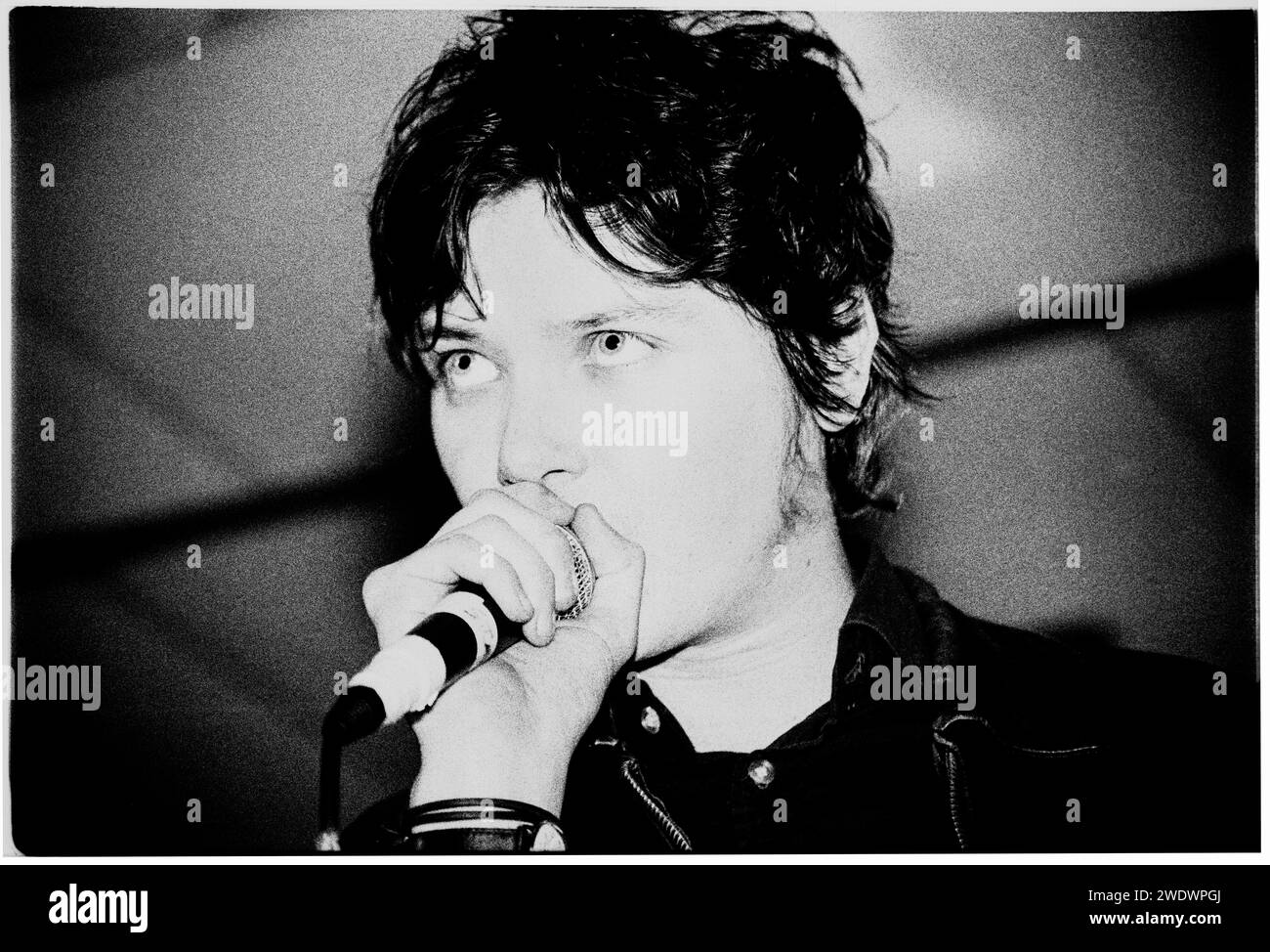 A young Jaime Harding of the band Marion at the Trinity Centre in ...
