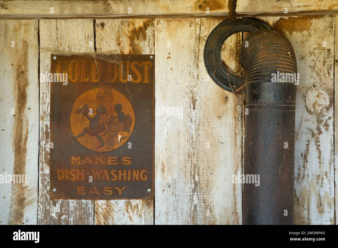 Gold Dust advertisement, San Benito County Historical Park, California ...