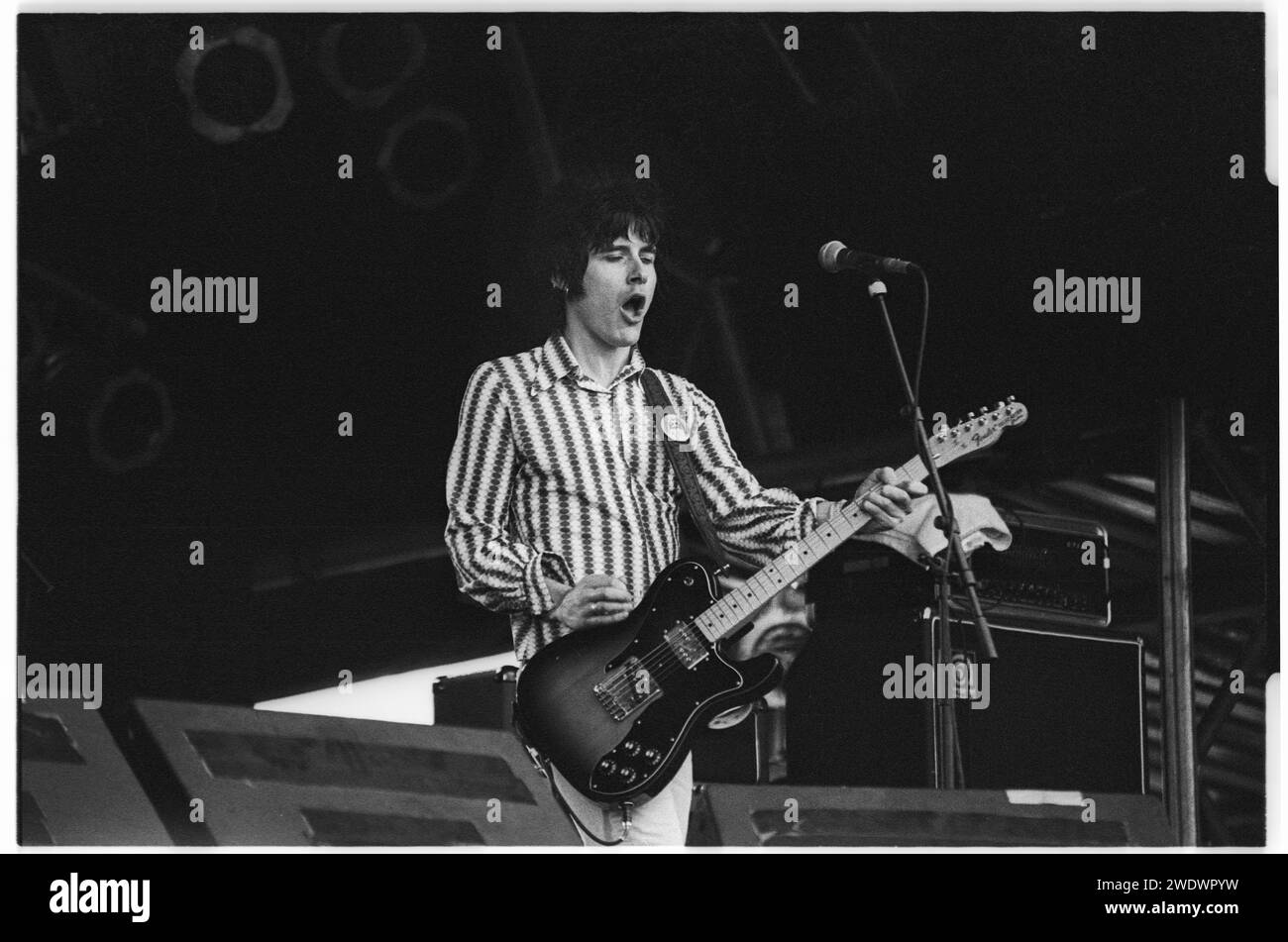 Singer Alexander Boag of the band These Animal Men on the NME Stage at ...